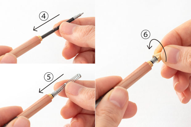How To Replace the Refill of Ballpoint Pen and Pencil - TRAVELER'S ...