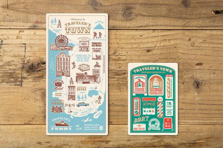 TRAVELER'S notebook 2024 DIARY and Original Leather Tag - TRAVELER'S ...