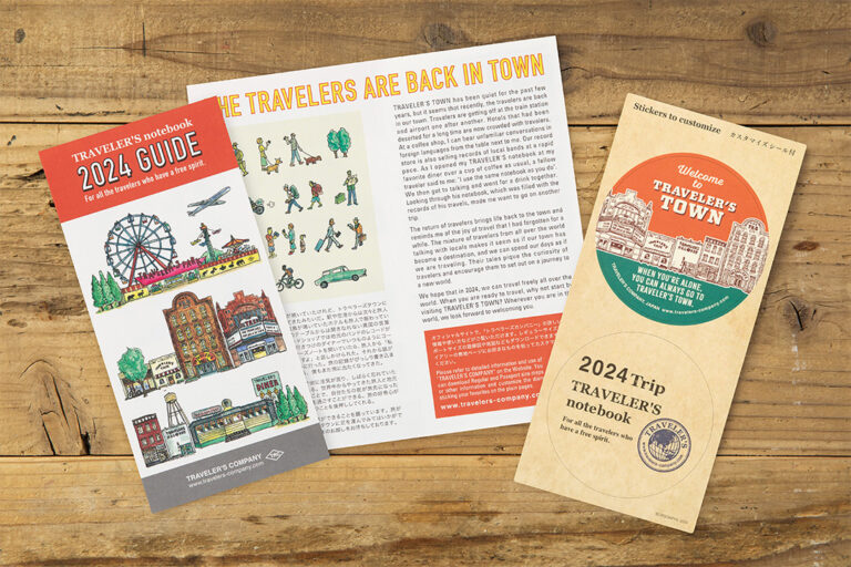 TRAVELER'S notebook 2024 DIARY and Original Leather Tag - TRAVELER'S ...