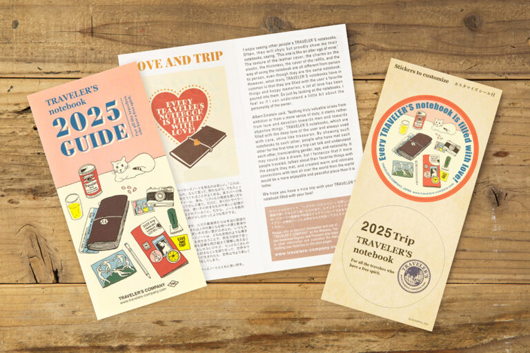 TRAVELER’S notebook 2025 DIARY – LOVE AND TRIP - TRAVELER'S COMPANY USA