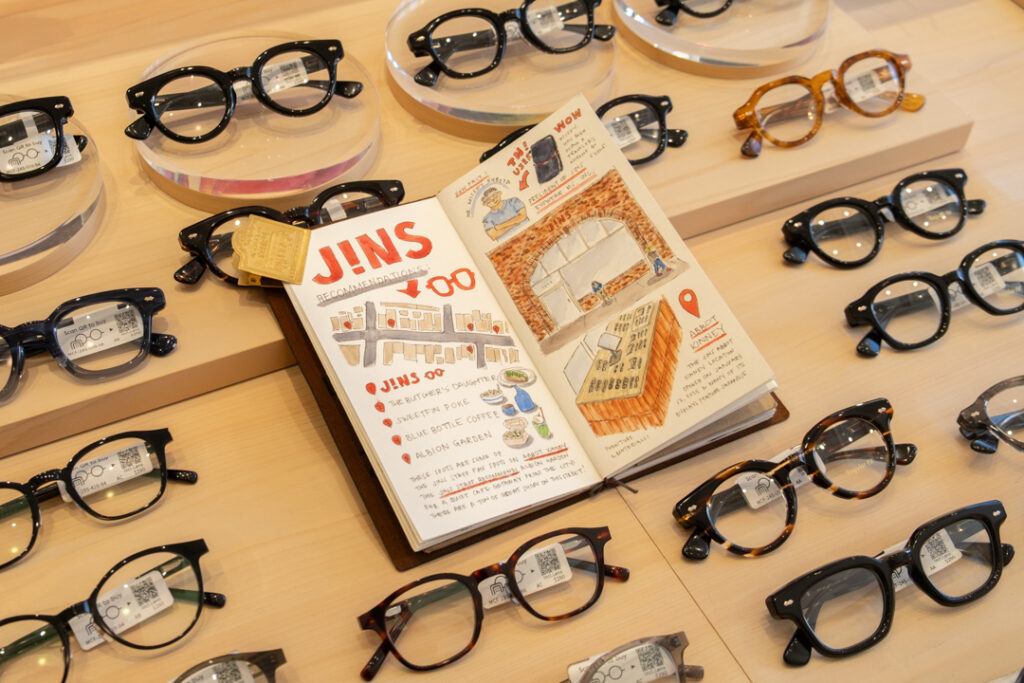 TRC USA Pop-up at JINS – The Charm of Customization - TRAVELER'S ...