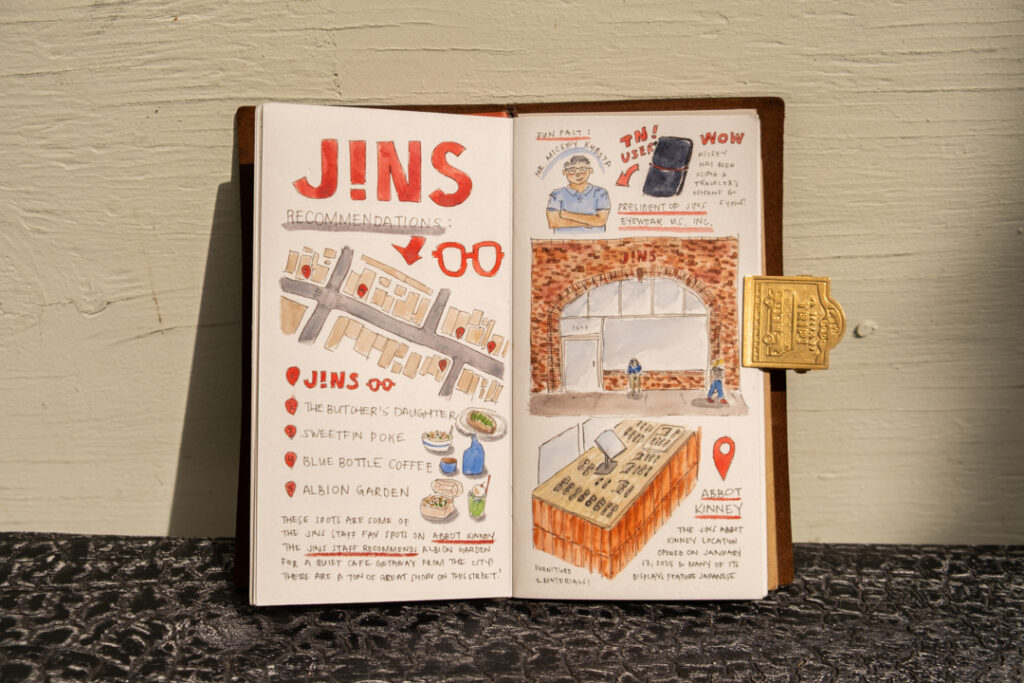 TRC USA Pop-up at JINS – The Charm of Customization - TRAVELER'S ...